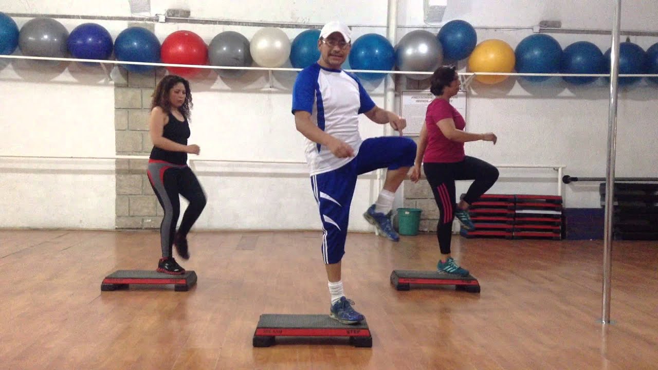 pasos básicos de step SKI - YouTube