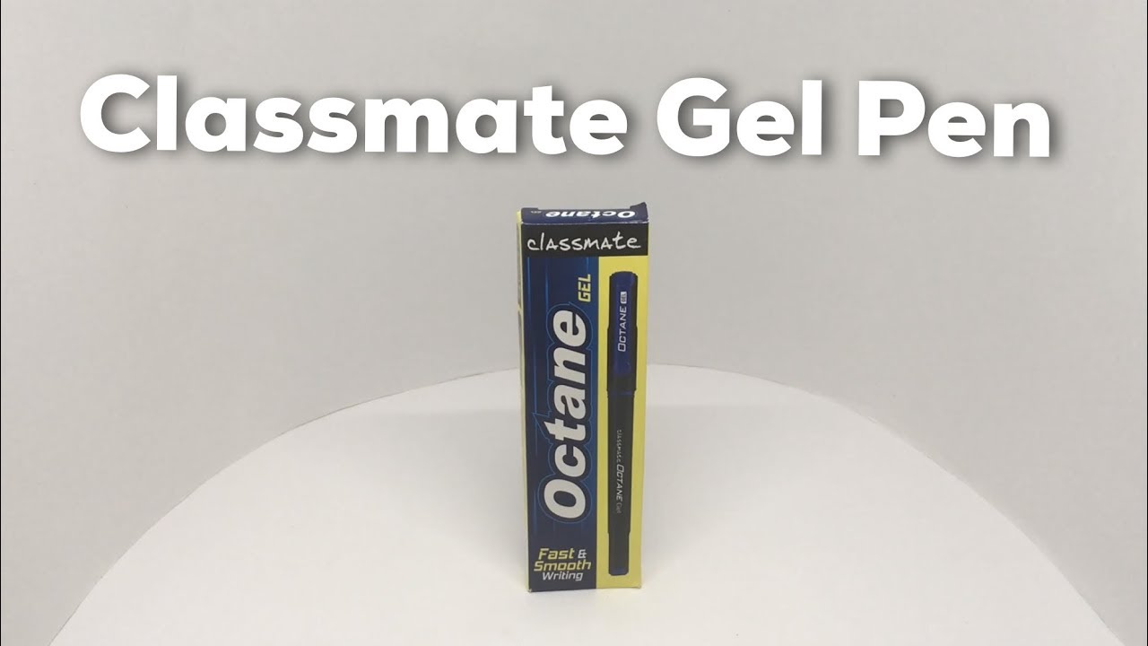 Classmate Octane Gel Pen - YouTube