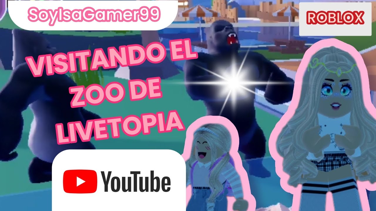 ROBLOX (Visitando el Zoo de Livetopia) - YouTube