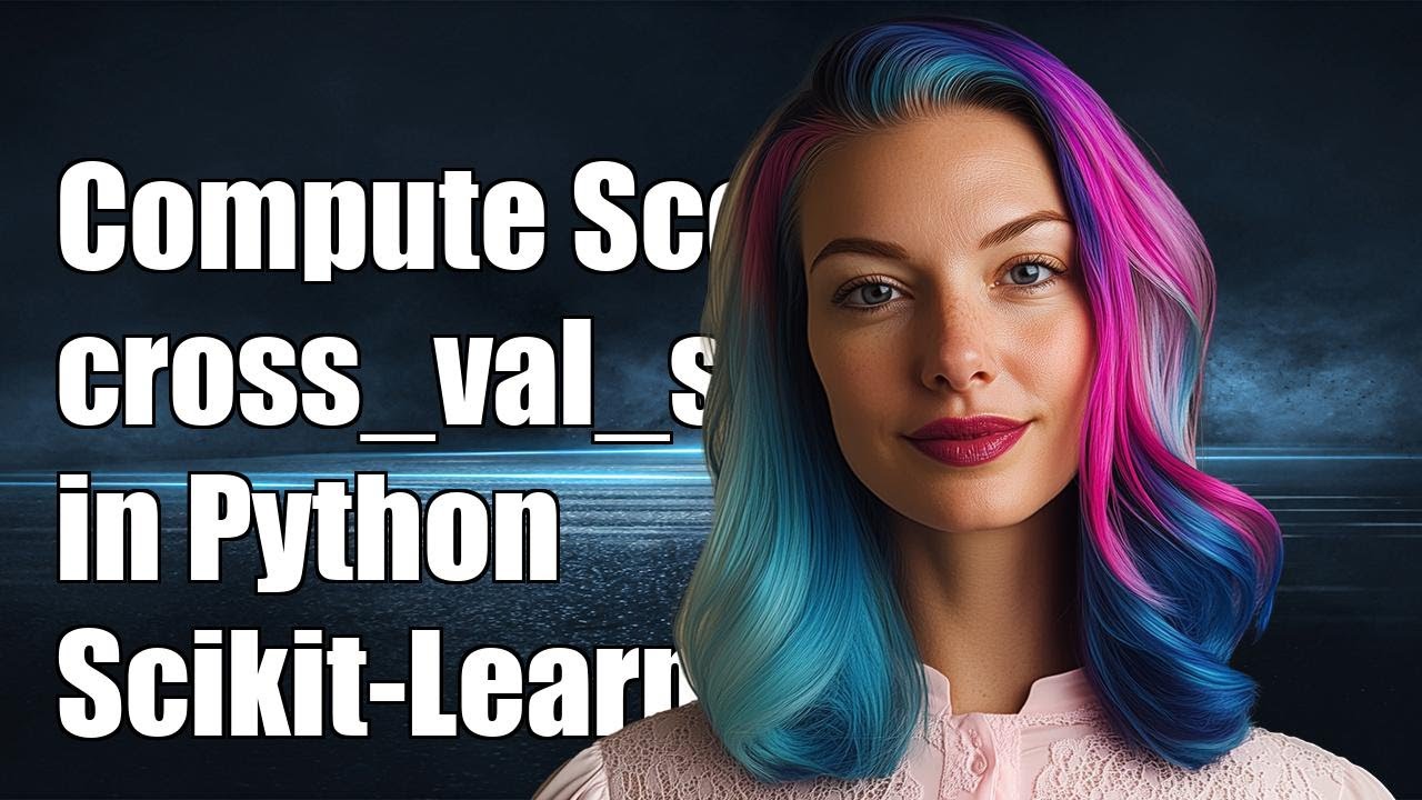 How to Compute Training Score with cross_val_score in Python Scikit-Learn - YouTube