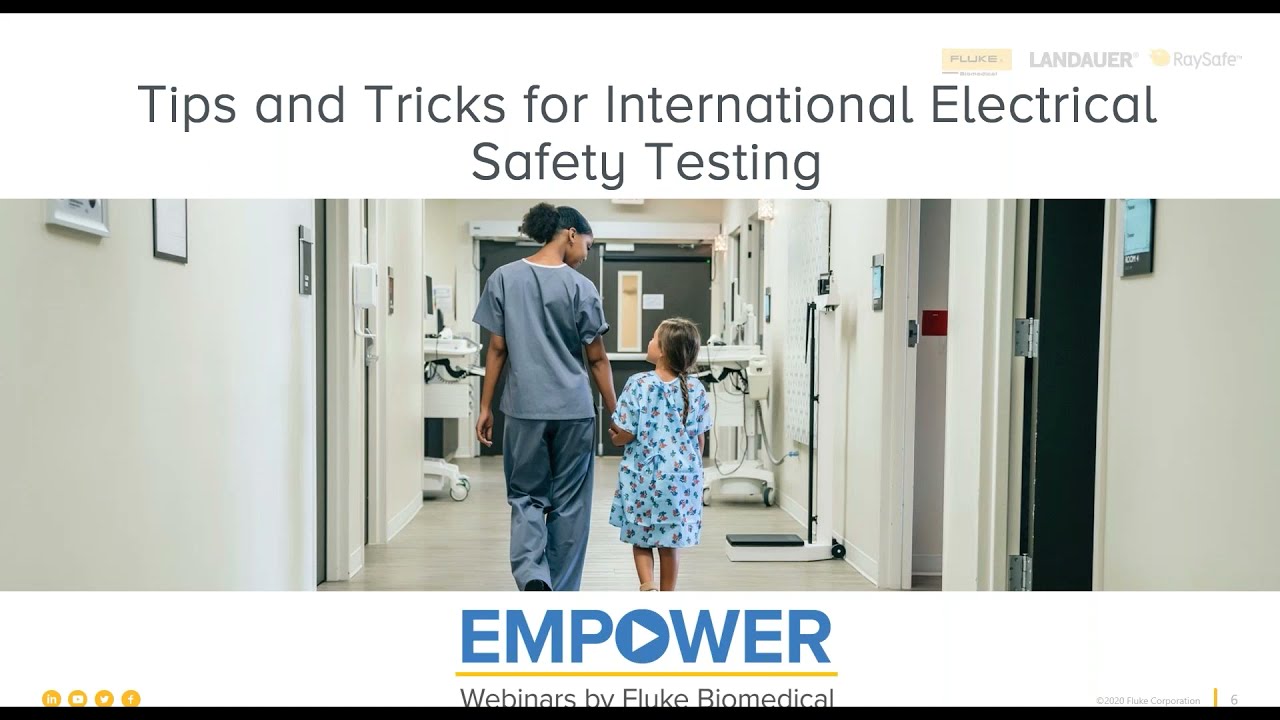Tips & Tricks for International Electrical Safety Testing Webinar - YouTube