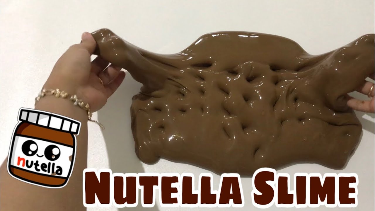 MEMBUAT NUTELLA SLIME SILKY PUDING | TOFU SLIME - YouTube