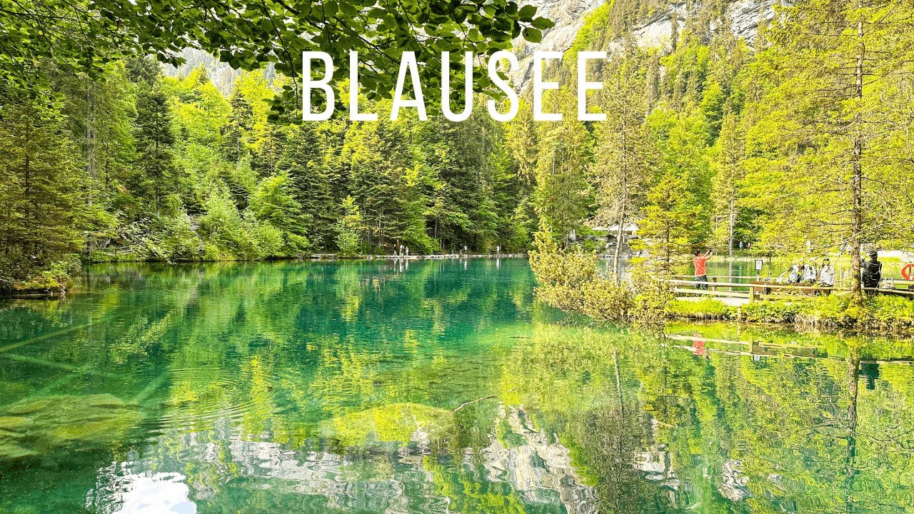 Exploring Blausee: A Summer Walk in Switzerland's Natural Beauty - YouTube