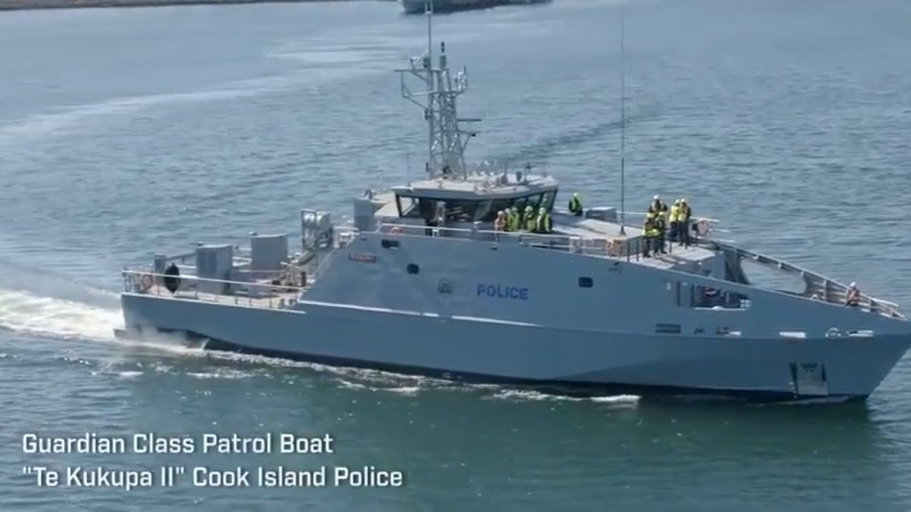 Austal delivers 15th Guardian-class patrol boat 'Te Kukupa II' to Cook ...