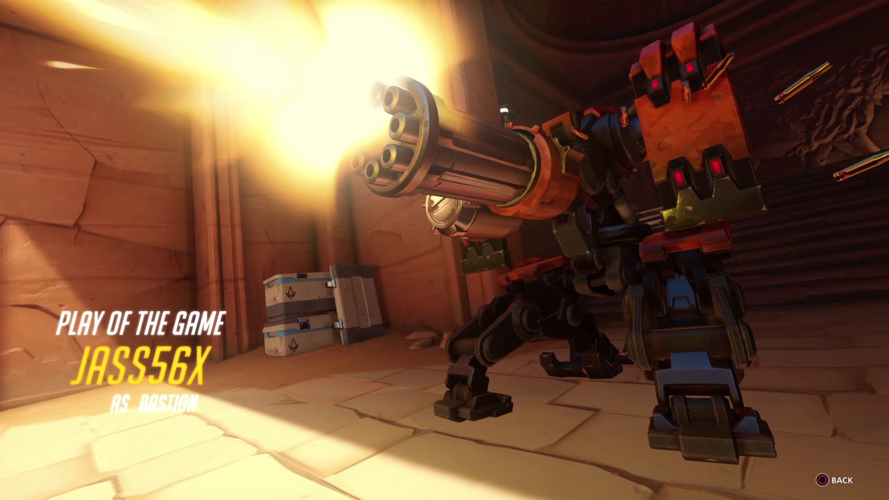 Overwatch: Origins Bastion Play Of The Game🔥 - YouTube