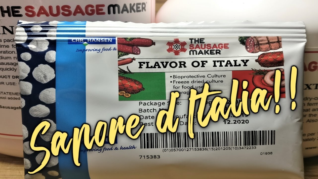 Flavor of Italy (Salami Starter Culture) - YouTube