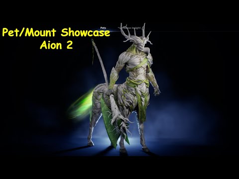 Pets/Mounts Showcase - Aion 2 (Taiwan) - YouTube