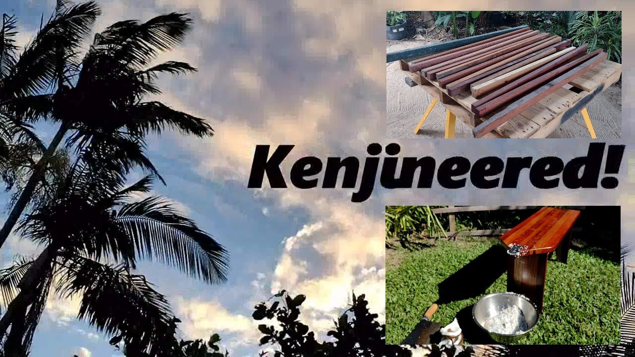 S03E01 making a coconut scraper from scrap hardwood - YouTube