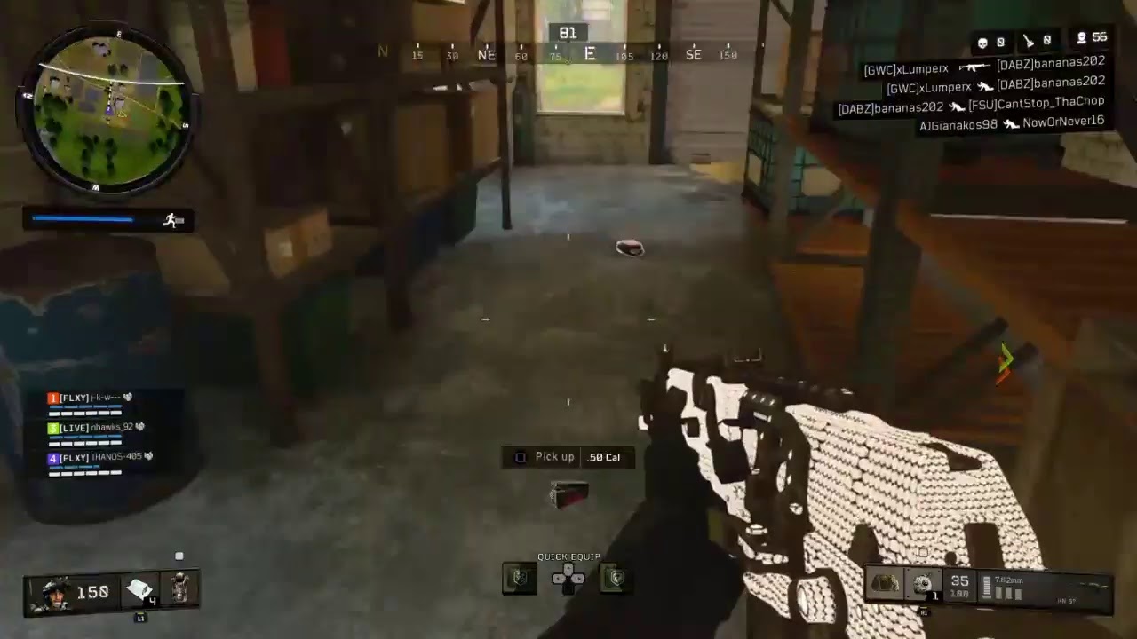 Call of duty black ops 4 Blackout gameplay dusting bots - YouTube