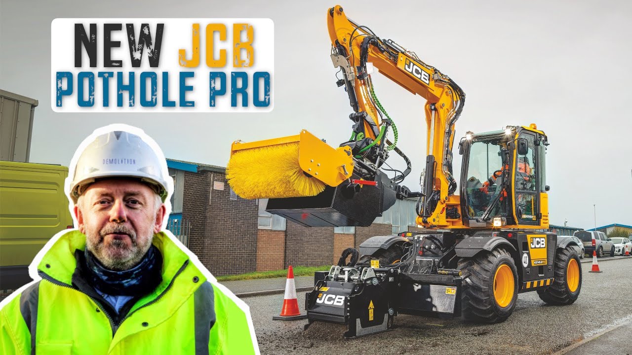 NEW JCB POTHOLE PRO! - YouTube