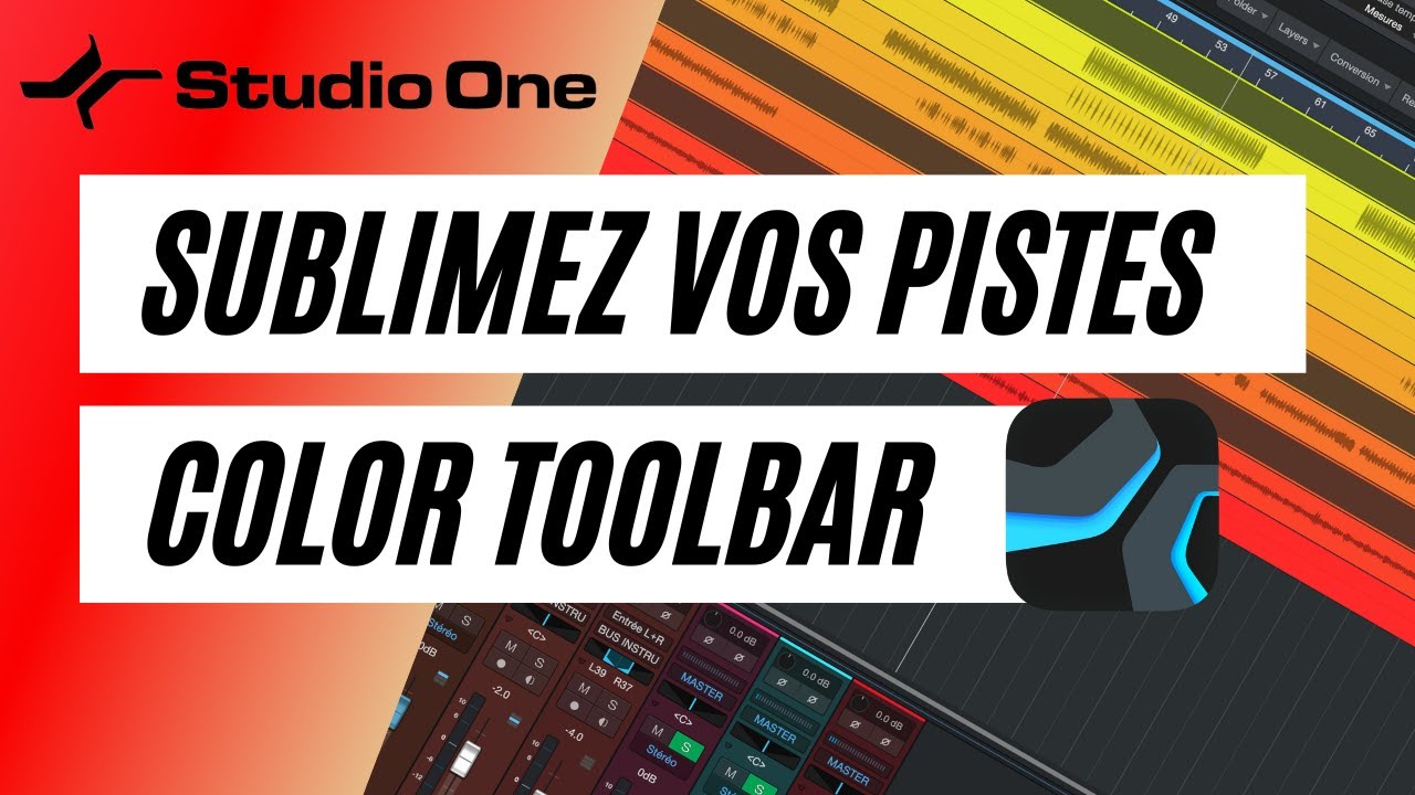 Sublimez vos pistes dans Studio One : Créez des couleurs dégradées avec ...