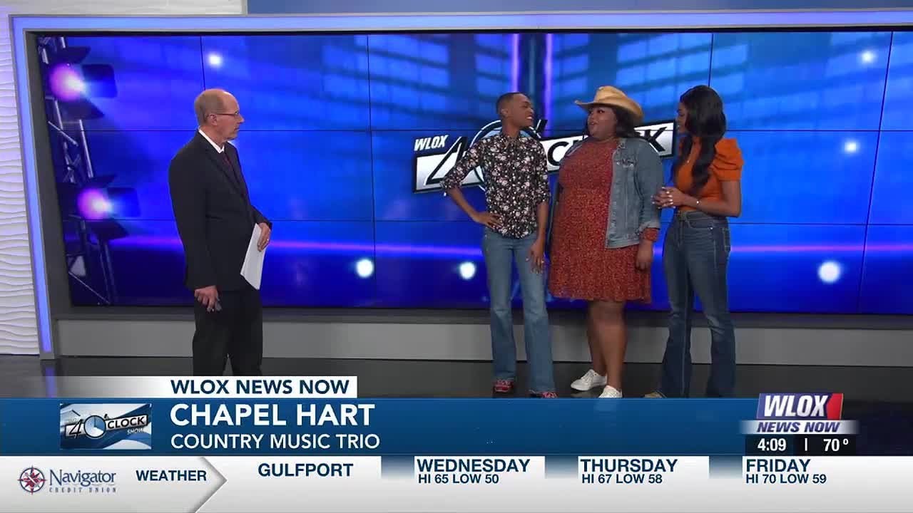Superstar trio Chapel Hart back on the Mississippi Gulf Coast - YouTube