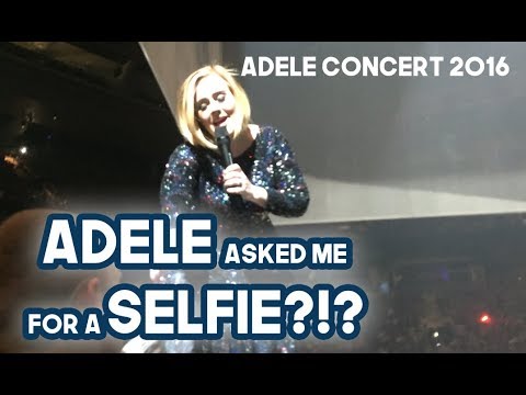 I TOOK A SELFIE WITH ADELE?!? | Adele Concert 2016 | Proposals, VIP Seats and MORE