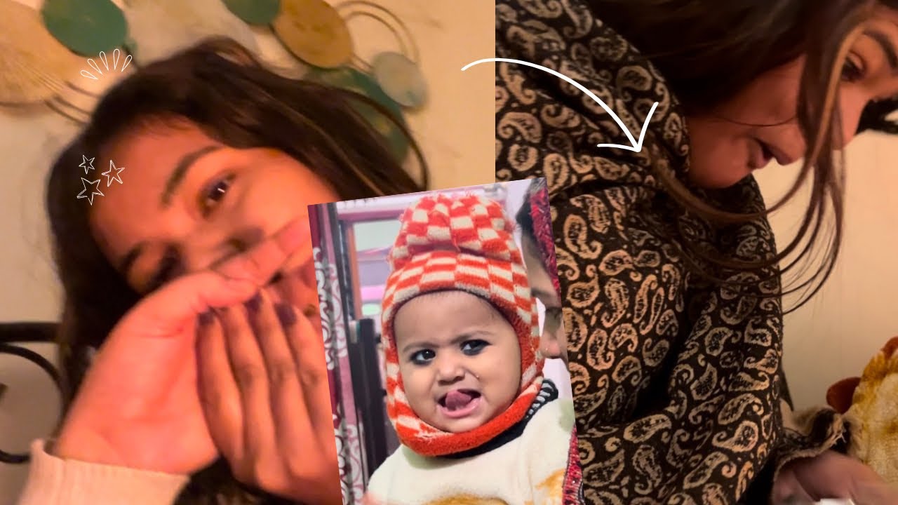 Yashi Mujhe aake surprise di🥹|| kapda itna jada tha ghar Mai || bhut ...