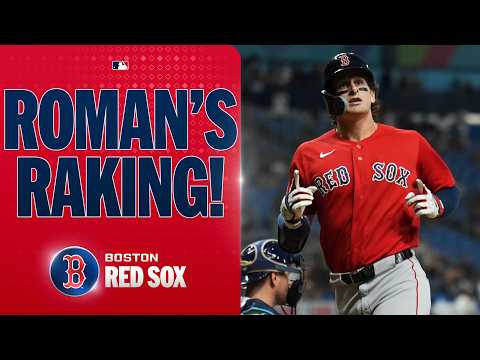 Roman Anthony CRUSHES a 438-foot LEADOFF HOME RUN for the Red Sox! 💪😤 | MLB Highlights