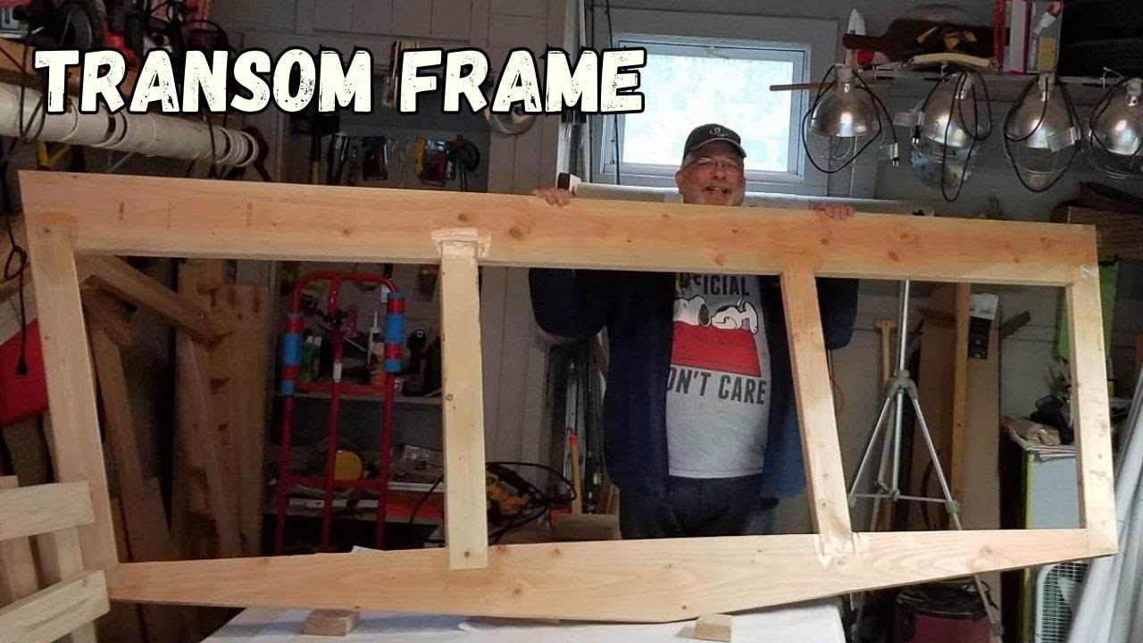EP8b: Finishing the Transom - Turned Out GREAT! - YouTube