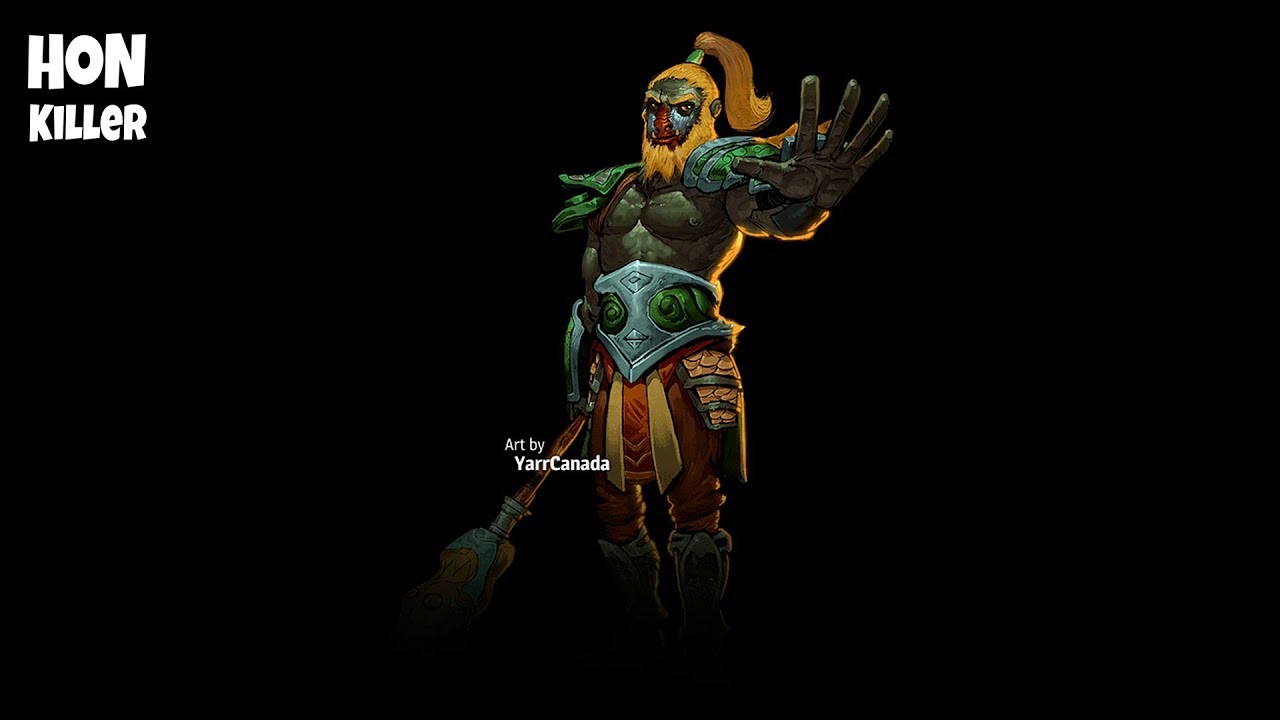 HoN 4.1 Monkey King Gameplay - `AnalHunteR` - Rank Legendary - YouTube