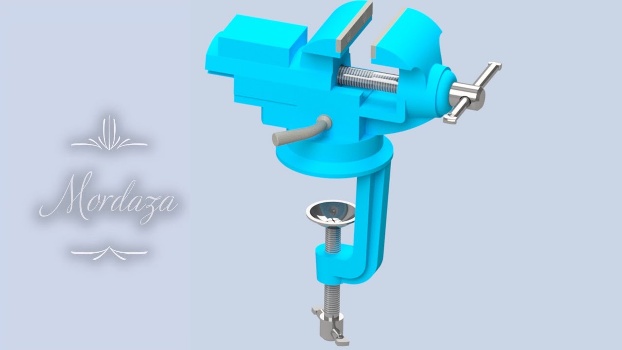 (2) Mordaza /Piezas / Autodesk Inventor - YouTube