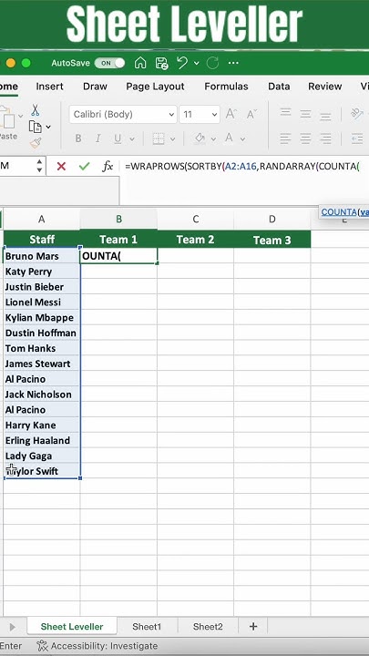 No Tech Skills Required Randomize Your Lists With Excel Youtube