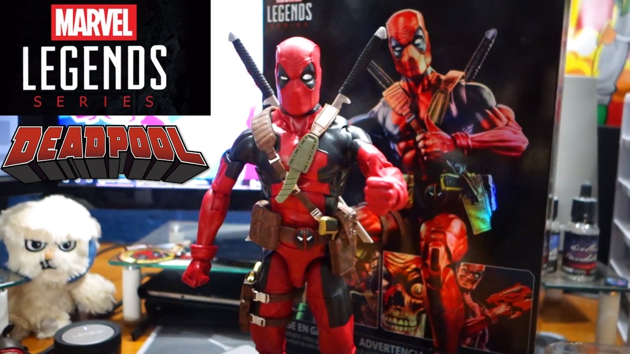 Deadpool Marvel Legends 12 Inch Figure By Hasbro Unboxing - YouTube