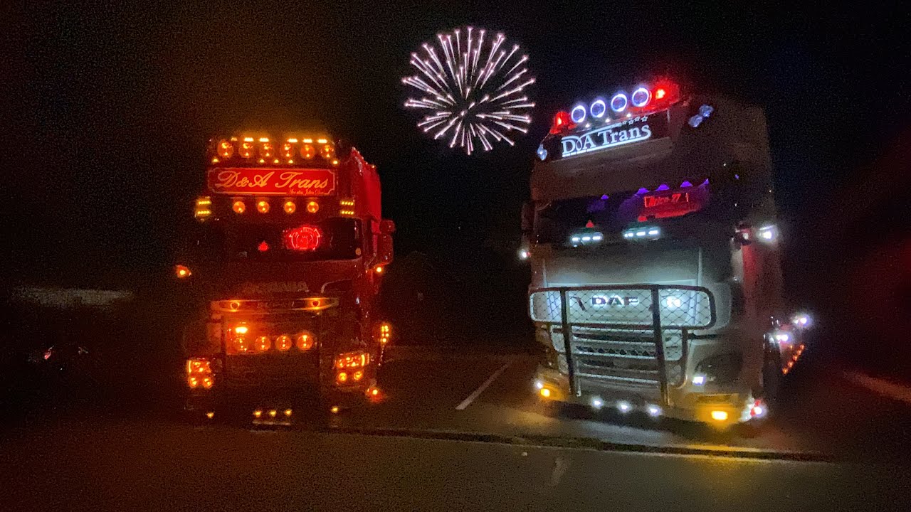 Arrivé du défilé de Claville (truckshow,seulement) - YouTube