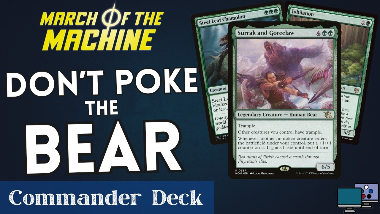 Don't Poke the Bear - Surrak and Goreclaw | Commander Deck Tech - YouTube