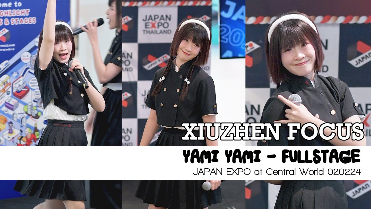 [FANCAM] XIUZHEN Focus | YAMI YAMI - FULLSTAGE | Japan Expo 020224 ...