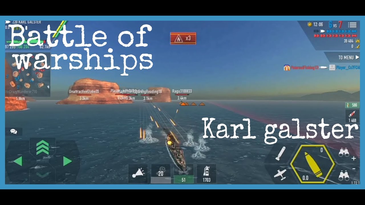 Battle of warships: Z20 KARL GALSTER - YouTube