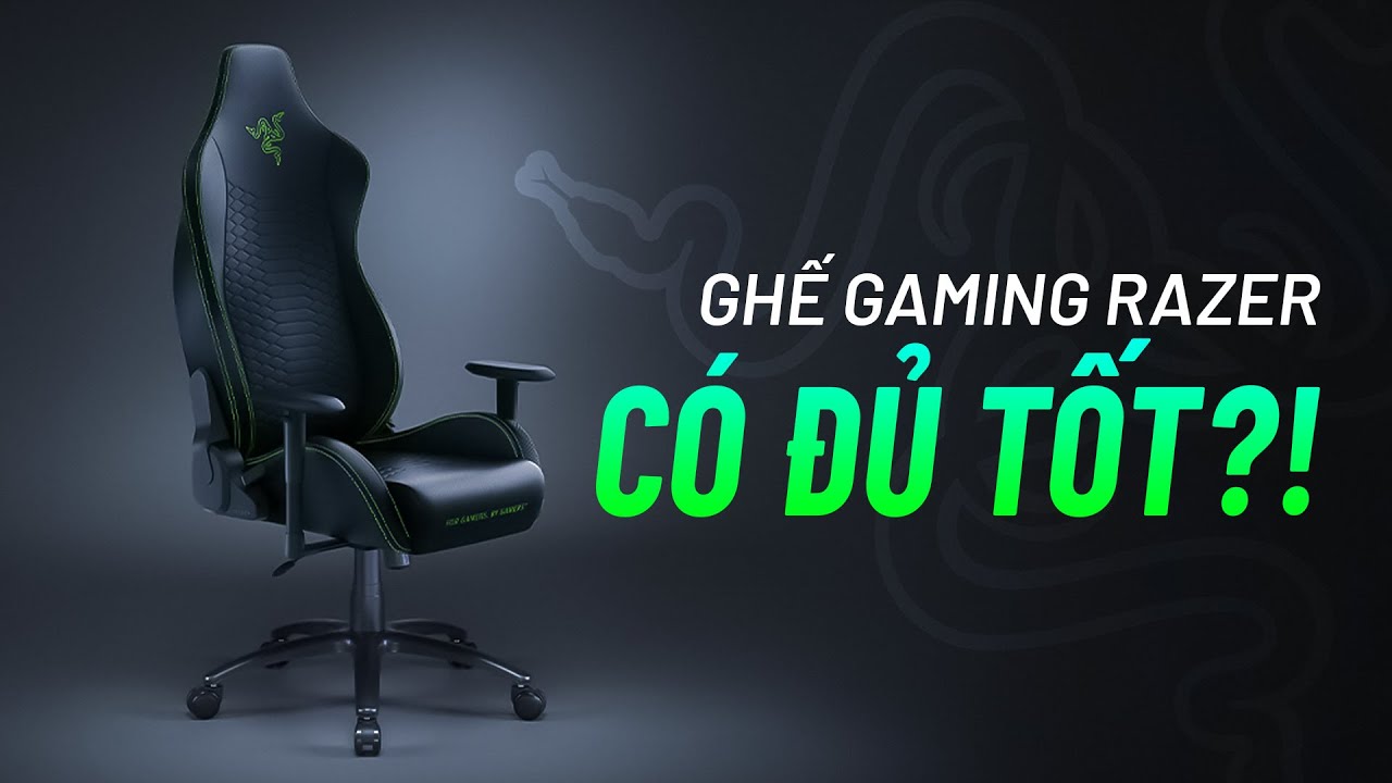 Ghế Gaming RAZER ISKUR X - RAZER làm ghế có NGON? - YouTube