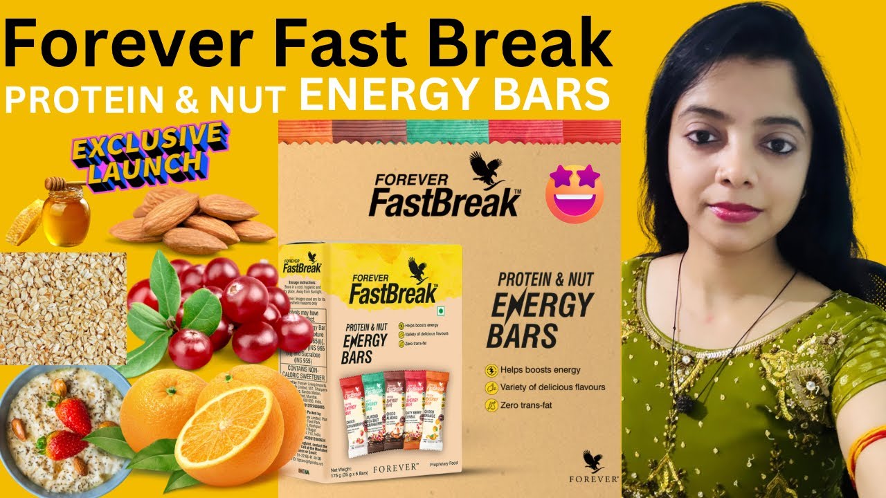 Forever fast break | protein and nuts energy bars | forever newly ...
