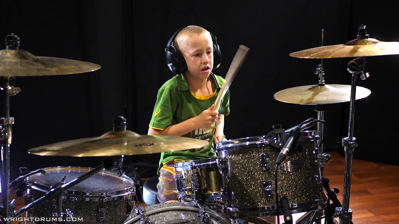 Wright Drum School - Cooper Jeffcoat - Michael Jackson - Billie Jean ...