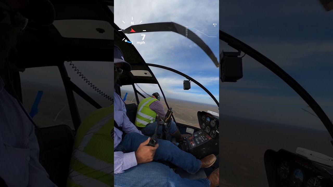 R44 full down autorotation - YouTube
