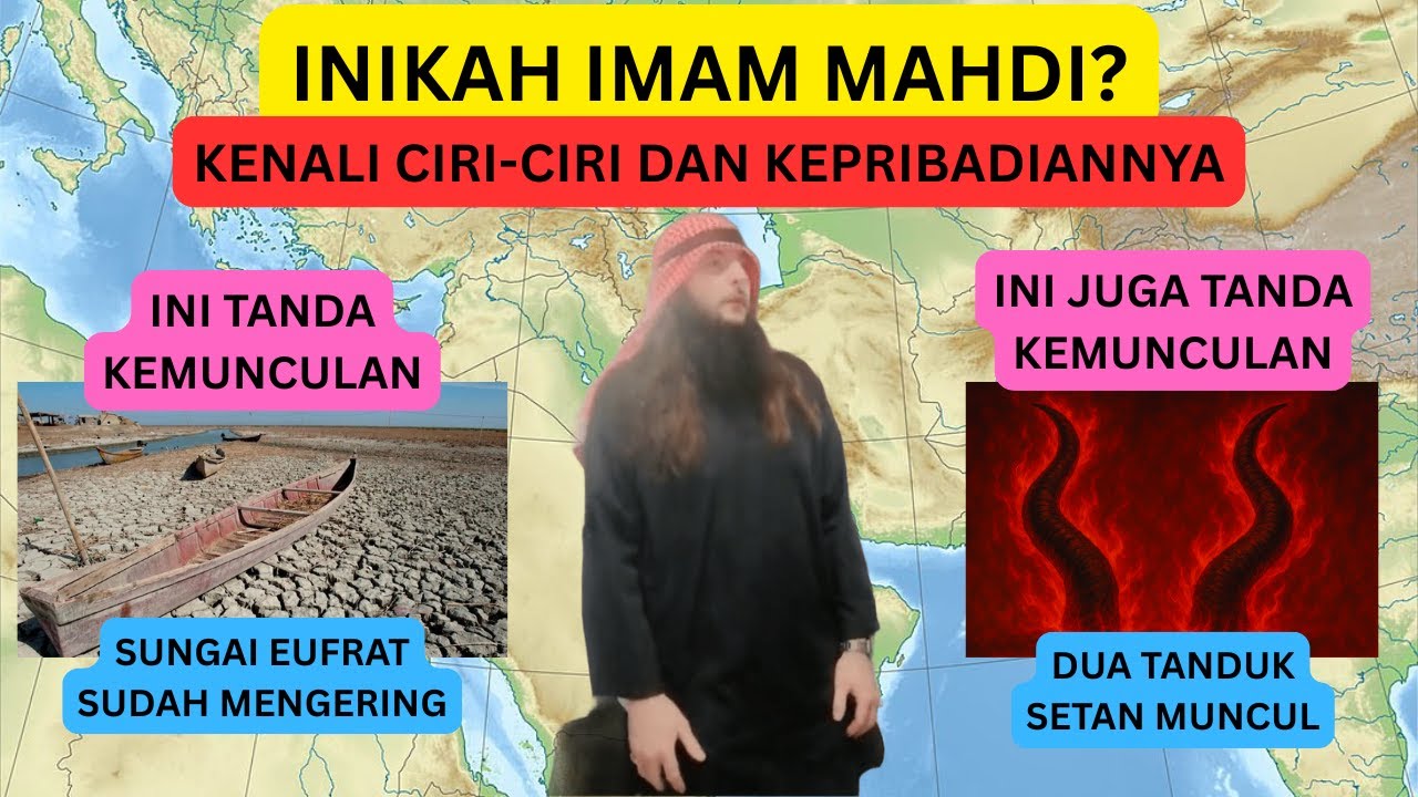 HEBOH! Kemunculan Imam Mahdi Dengan Tanda Dua Tanduk Setan Di Arab dan ...