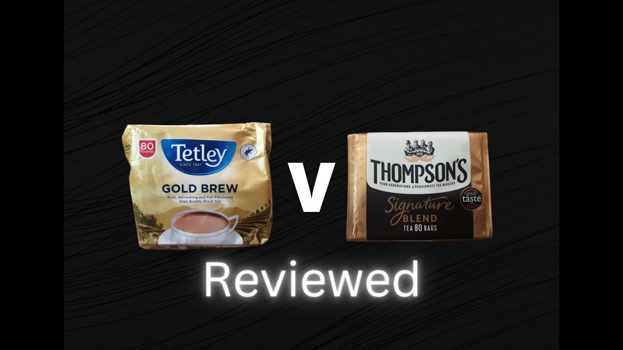 The Review S01 E47 Tetley Gold Brew V Thompsons Signature - YouTube