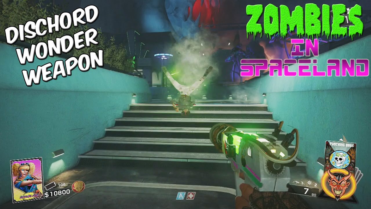 Zombies In Spaceland Dischord Wonder Weapon Guide - YouTube