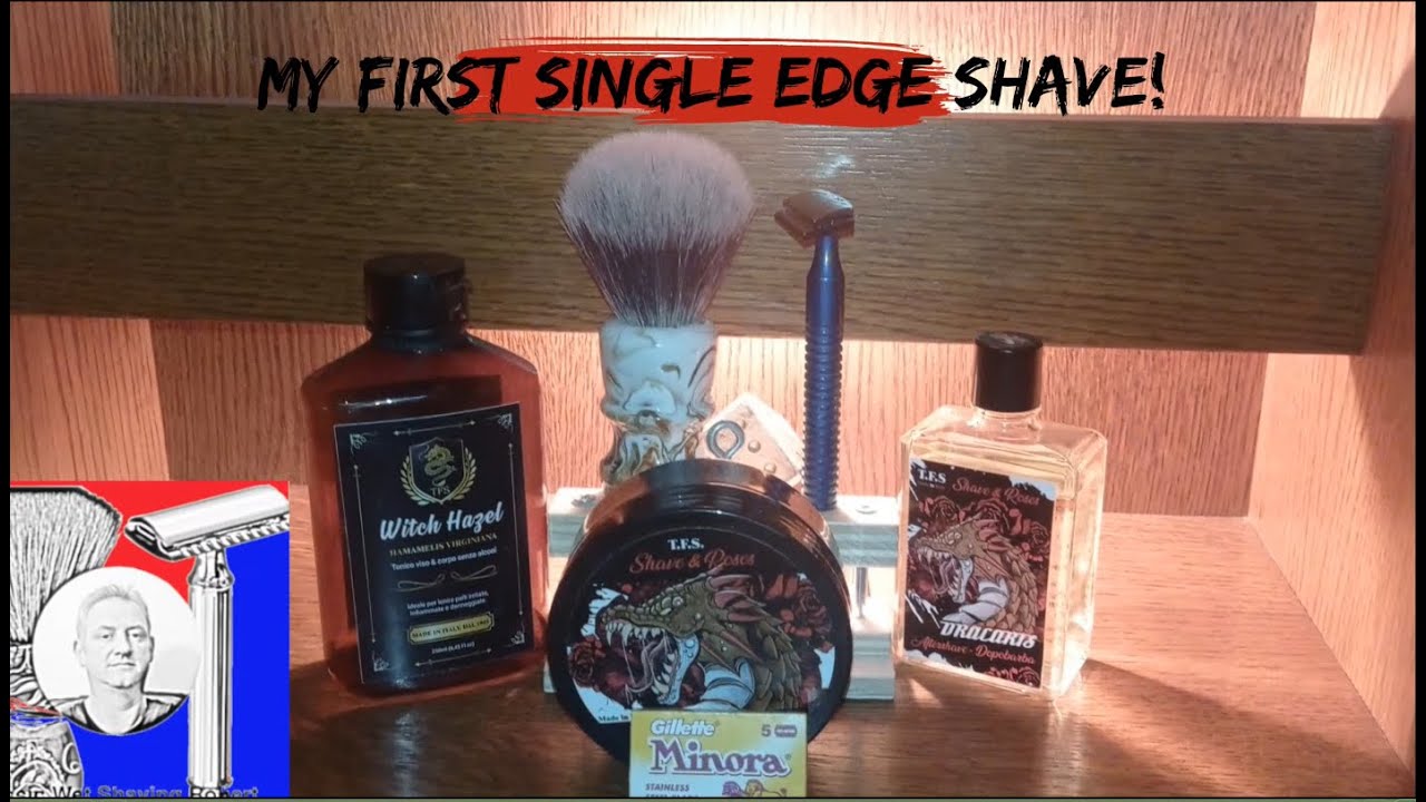 My first Single Edge Shave! Yaqi Katana SE Head +Gillette Minora ...