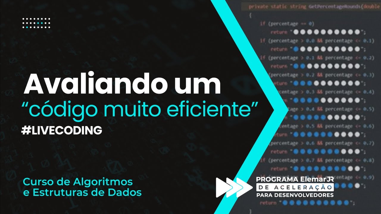 Avaliando um "código muito eficiente" - YouTube