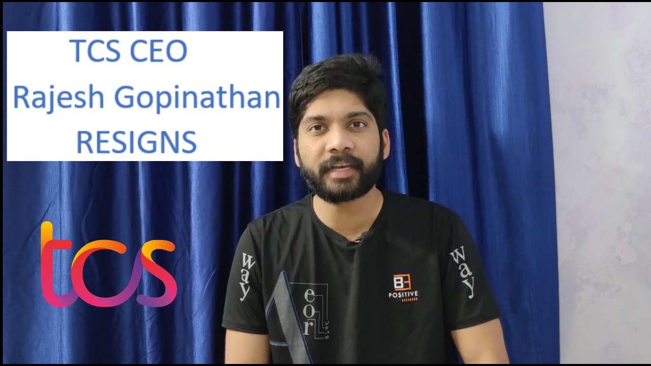 TCS CEO Resigns (Telugu) - YouTube