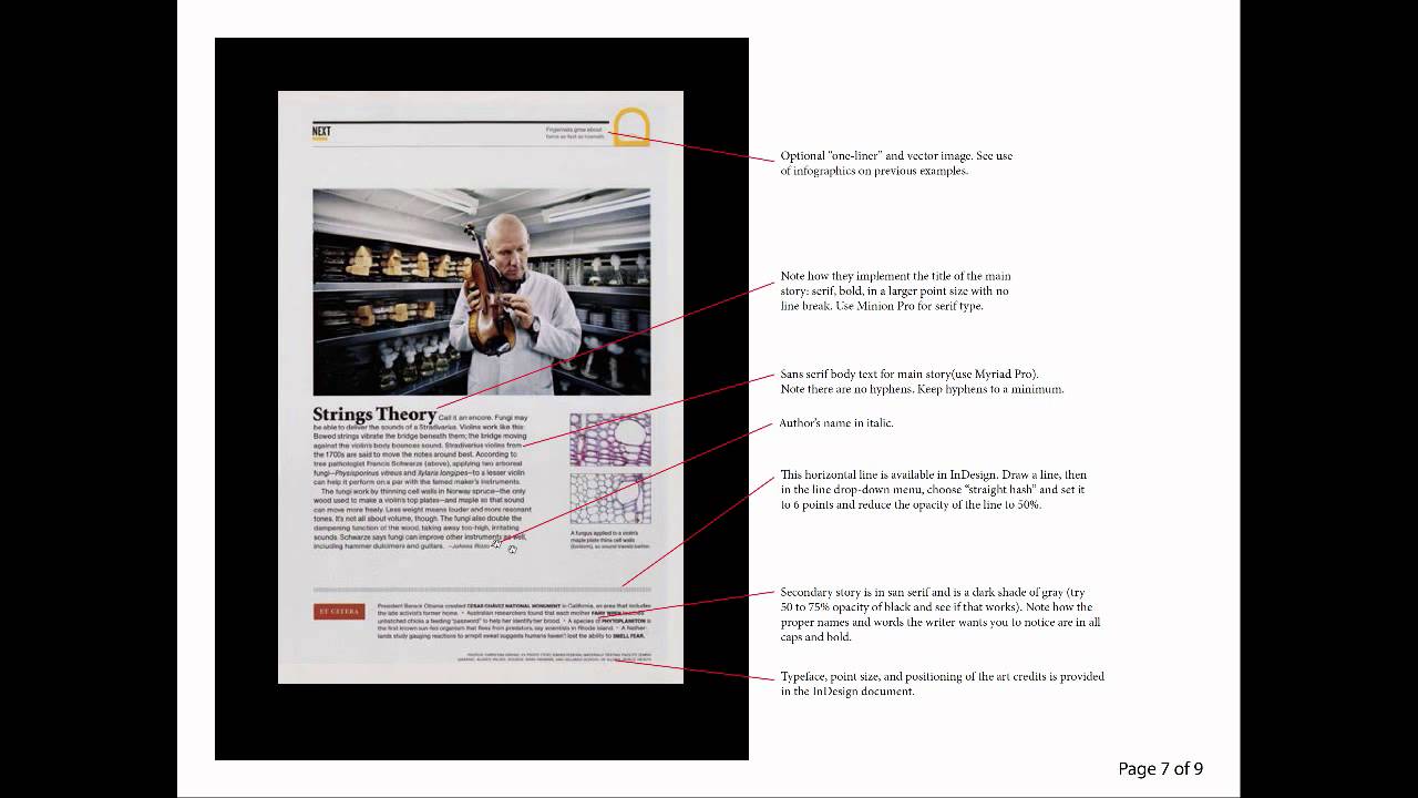 National Geographic Layout Project specs and guidance - YouTube