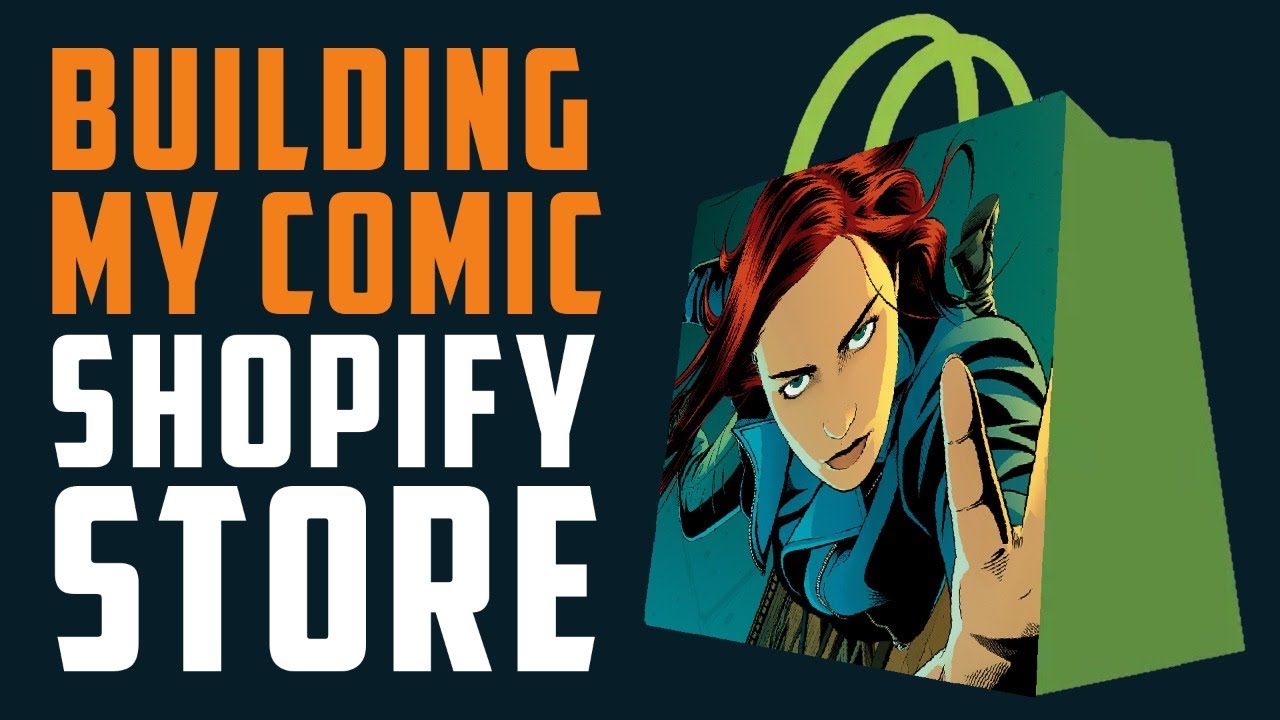 Building my Lucent Comic Book Shopify Store - YouTube
