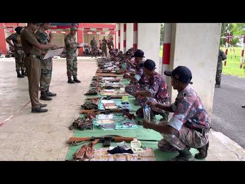 NCC TSC Obstacles Layout Inspection by Camp Commandant, IGC - YouTube