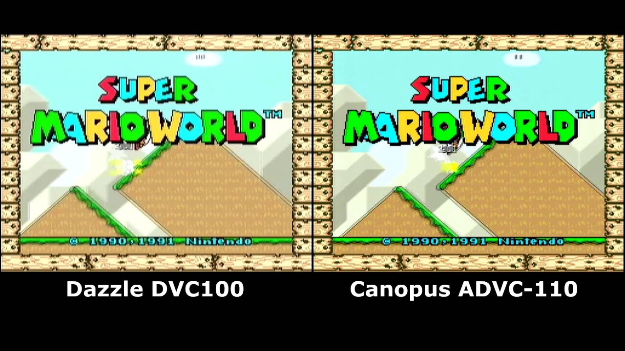 Dazzle DVC100 and Canopus ADVC-110 Comparison - YouTube