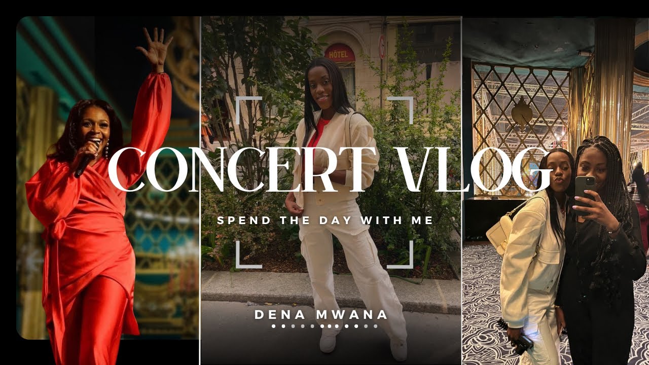 CONCERT DENA MWANA À PARIS | VLOG 🤍 - YouTube