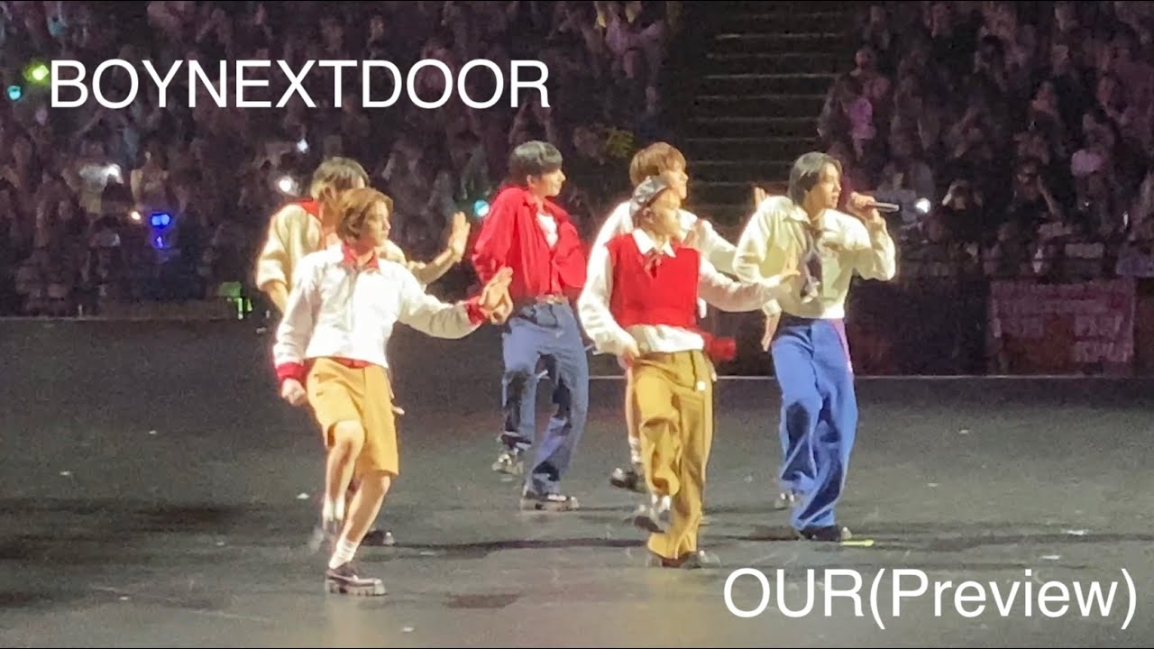 BOYNEXTDOOR - OUR (Preview) KCON HK 2024 #boynextdoor #kcon #kcon2024 # ...