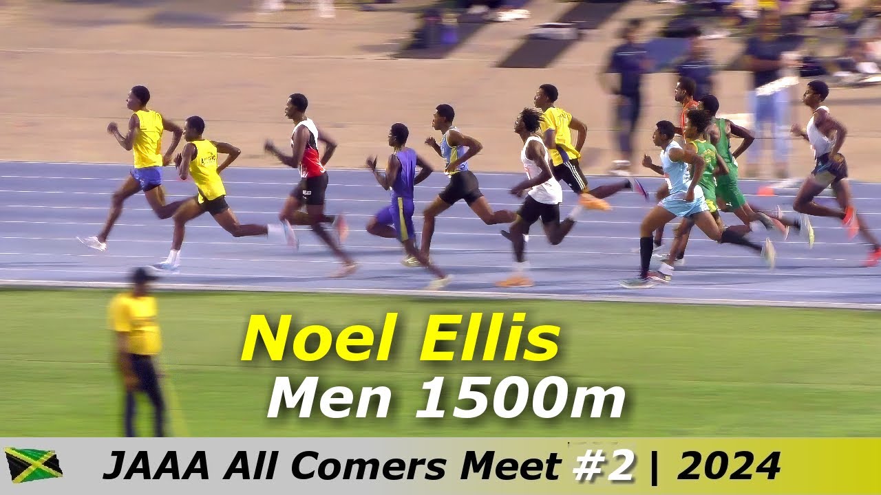 Noel Ellis | UWI Mona | Men 1500m | JAAA All Comers Meet #2 | 2024 ...