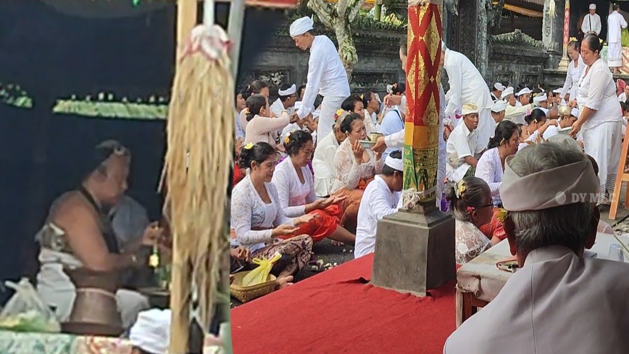 Tabuh Selonding Bali | Piodalan Buda Cemeng Klawu kapuput olih Ida Rsi ...