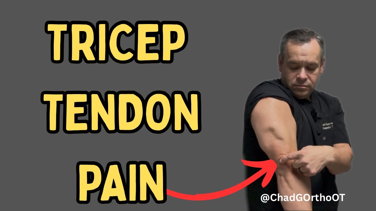 Tricep Tendonitis Program - YouTube