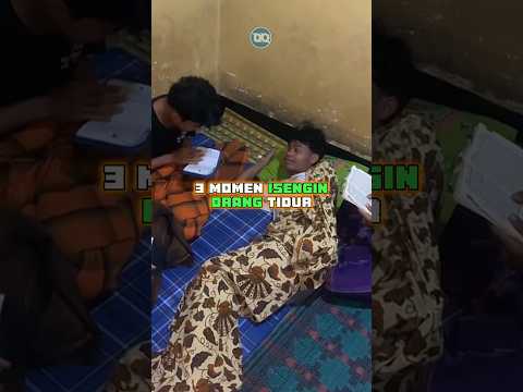 Ini adalah 3 momen isengin orang tidur paling lucu