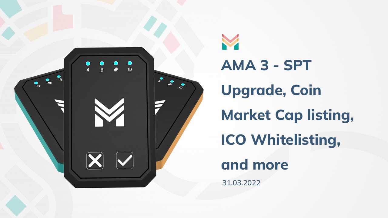 MapMetrics - AMA 3 - SPT Upgrade, Coin Market Cap listing, ICO ...