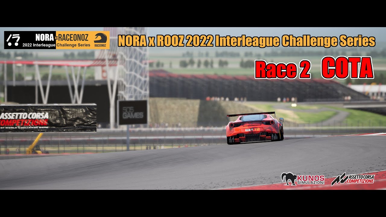 NORA x ROOZ Internatioanl Challenge Series COTA 45 - YouTube